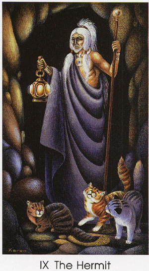 Tarot Guidance for Monday 4 May 2020: The Hermit | Lady Dyanna